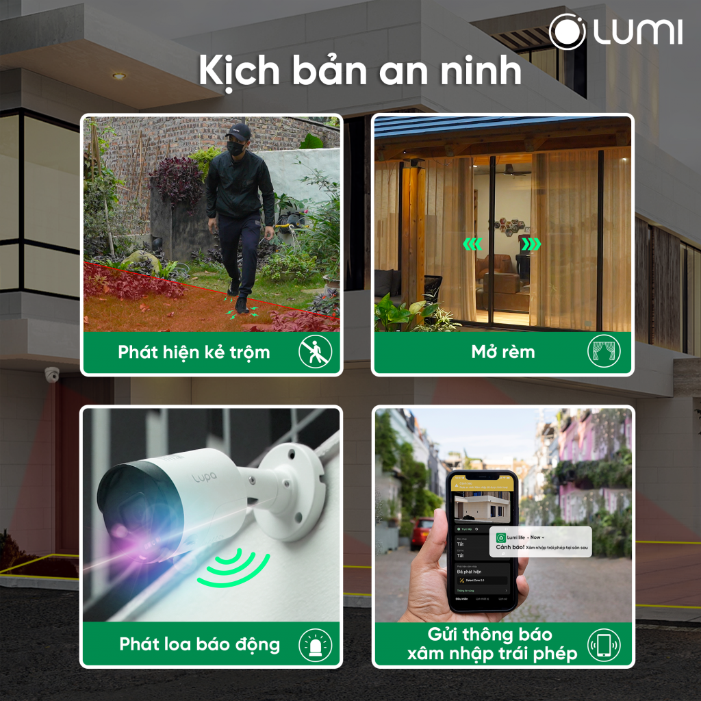 Tăng cường an ninh, nâng tầm tiện nghi cùng giải pháp AI Camera Lupa